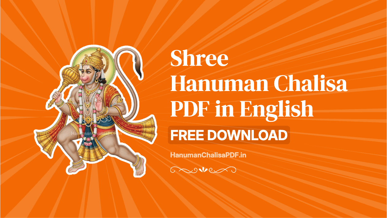 Hanuman Chalisa PDF in English: Free Download 2025